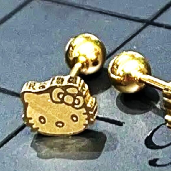 PINK LEMONADE JEWELRY | Jewelry | Hello Kitty Teeny Weeny Gold Dipped ...